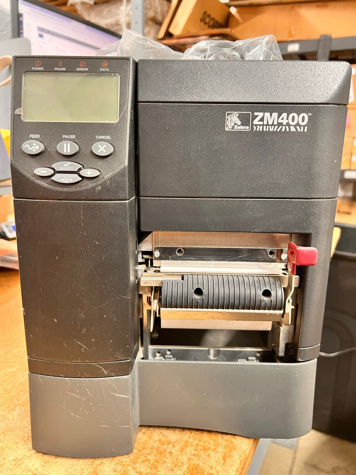 Zebra ZM400 Direct Thermal Label Barcode Printer - Used ...