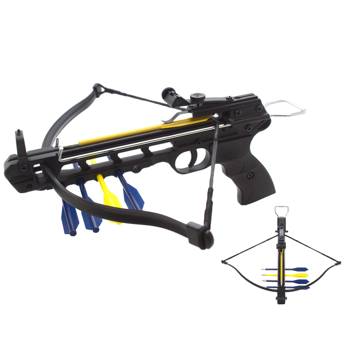 50 lbs Mini Metal Pistol Crossbow Handgun cross bows - Open Box ...