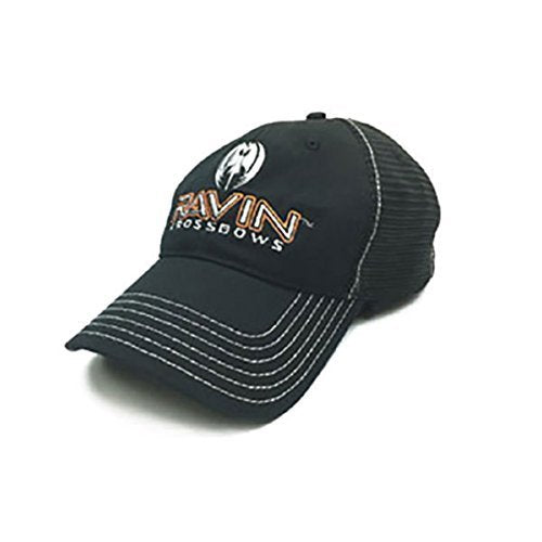 Ravin Logo Black Hat — WoodsArcheryRange.com/TheCrossbowStore.com