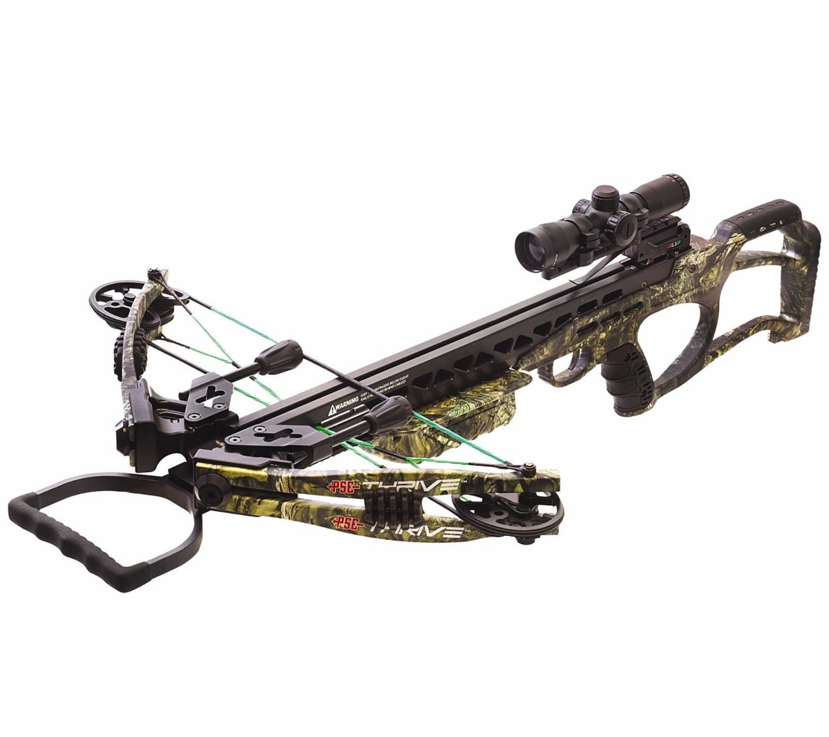 PSE Thrive 365 Mossy Oak Country Crossbow Package — WoodsArcheryRange ...