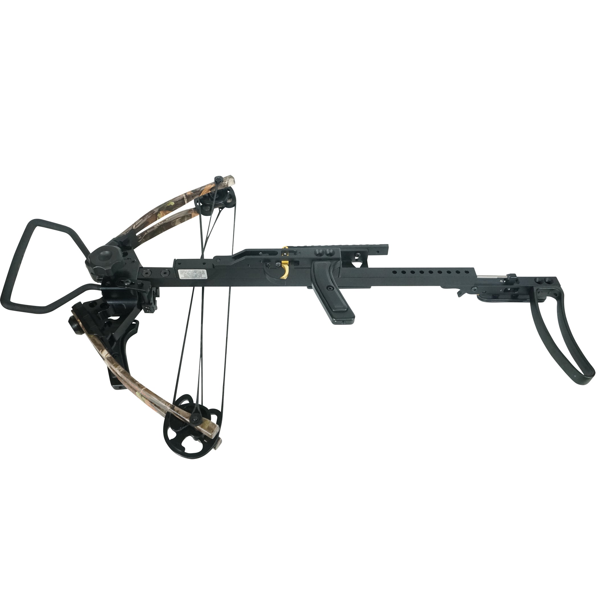 Hickory Creek 150 lbs In-Line Mini Vertical Crossbow w/ Split Limb & 4 ...