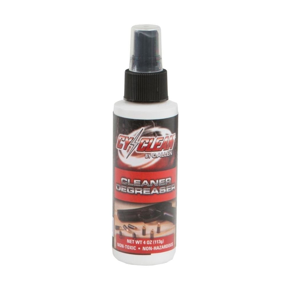 Cy-Clean Gun Cleaner & Degreaser - 4 oz. — WoodsArcheryRange.com ...