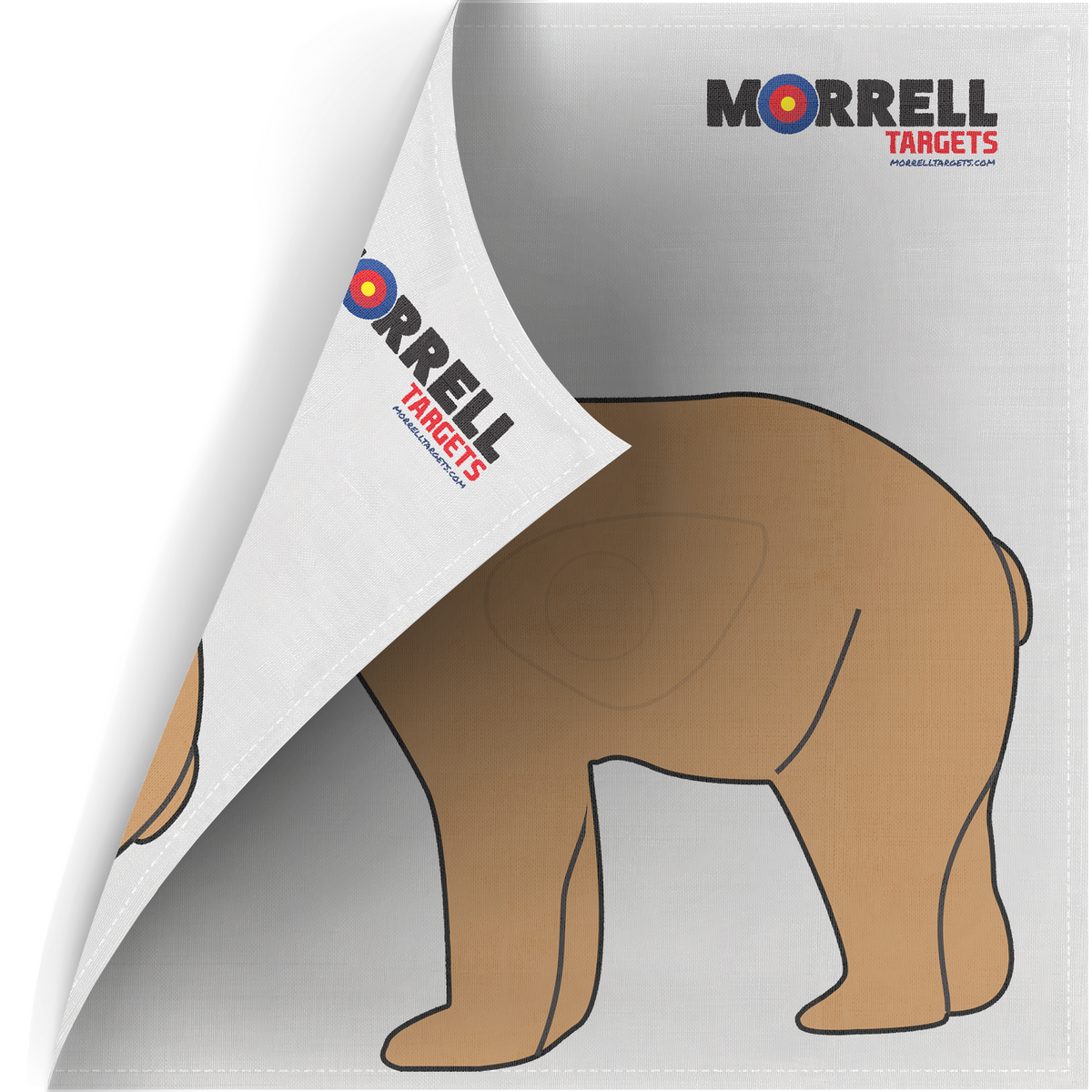 Morrell NASP-IBO Bear Two Sided Lifesize Target Face ...